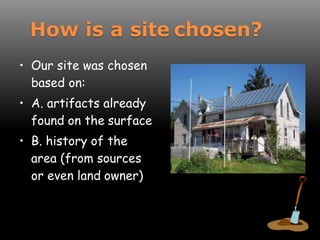 Archaeology sources and materials | PPTX