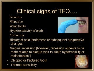 Archana- occlusion in perio.pptx