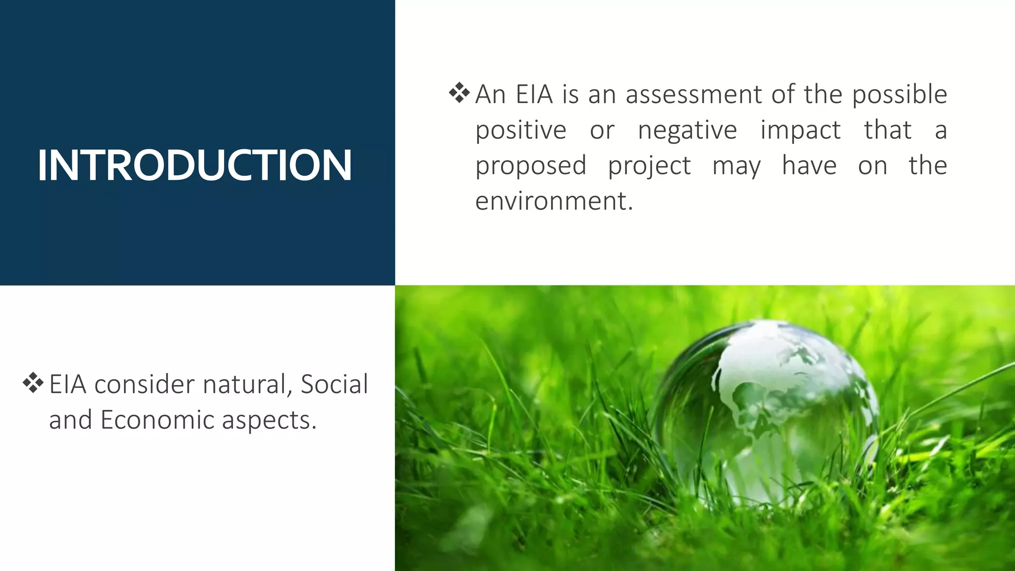 PPT SEMINAR -EIA.pptx | Free Download