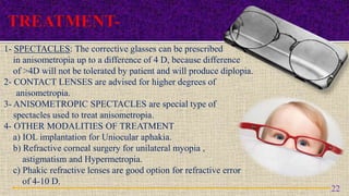 ANISOMETROPIA | PPTX