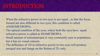 ANISOMETROPIA | PPTX