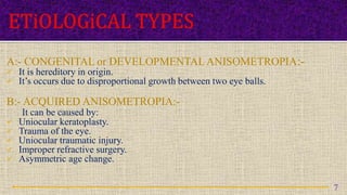 ANISOMETROPIA | PPTX