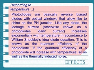 PHOTODIODE Archana sharma | PPTX