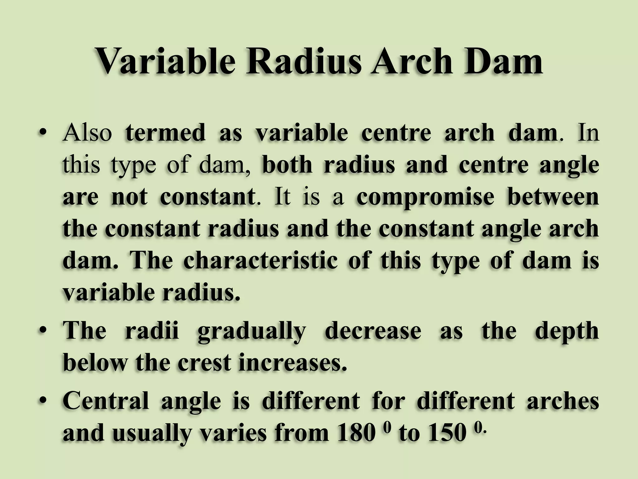 Arch and Buttress Dams | PPTX