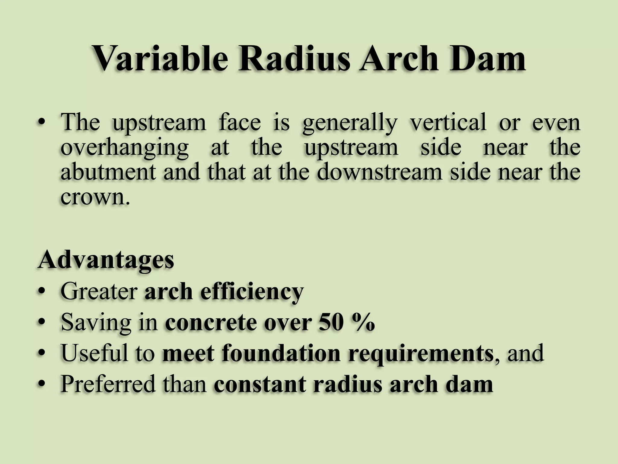 Arch and Buttress Dams | PPTX