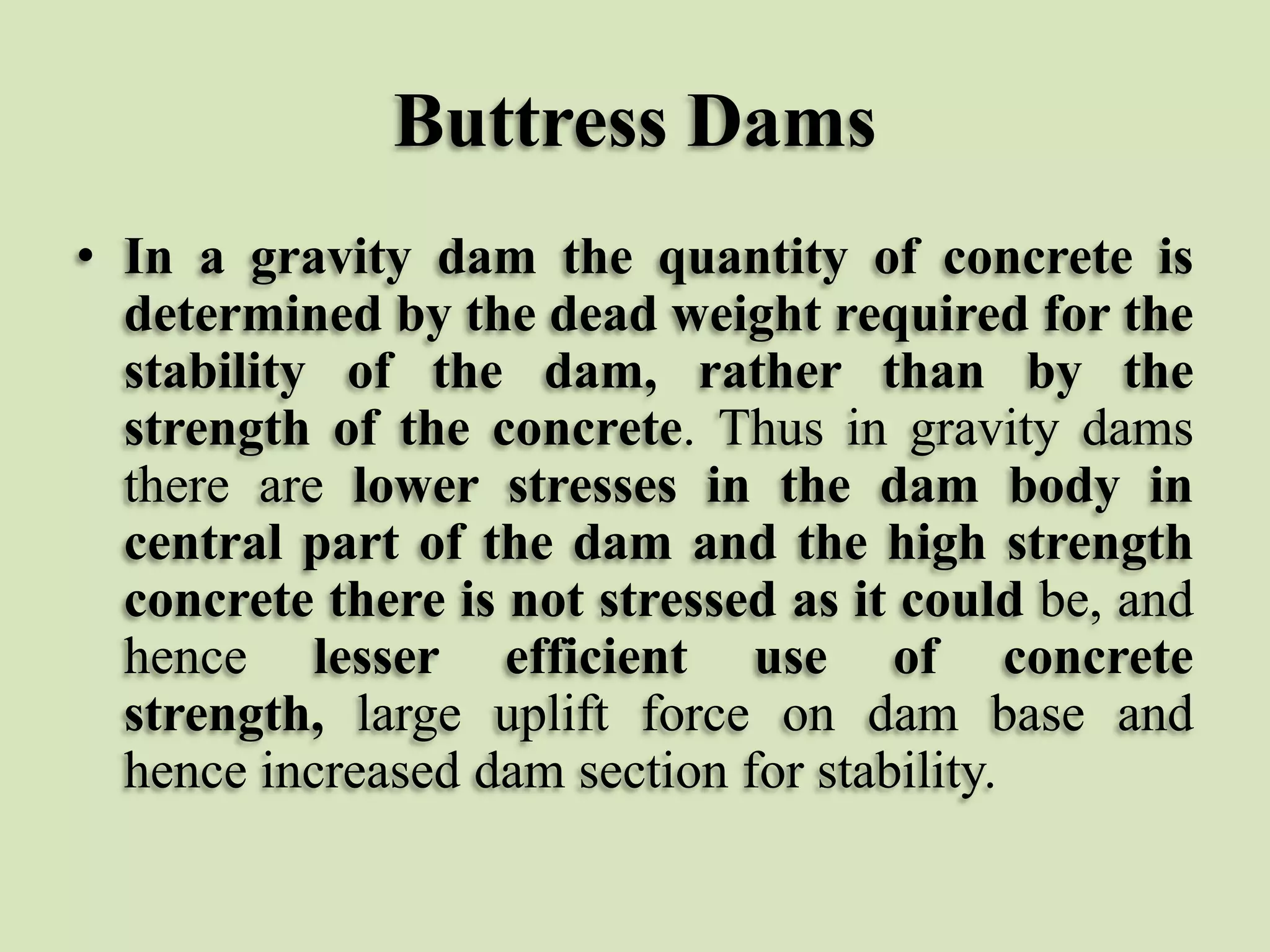 Arch and Buttress Dams | PPTX