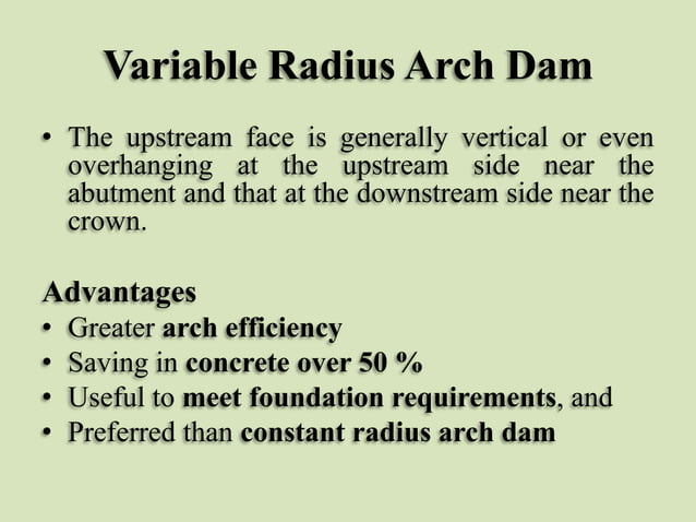 Arch and Buttress Dams | PPTX | Geology | Science