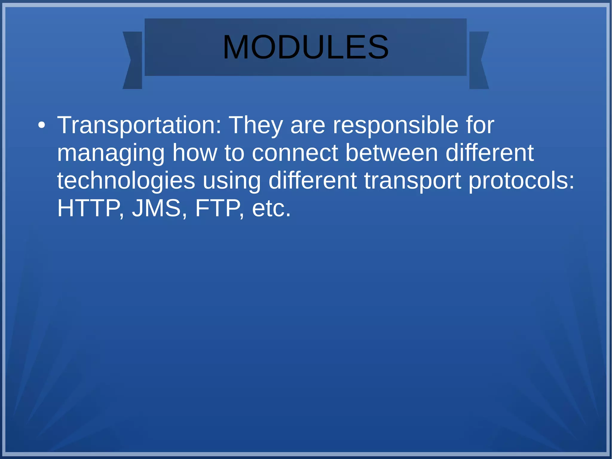 Arch andmodulesmule | PPT