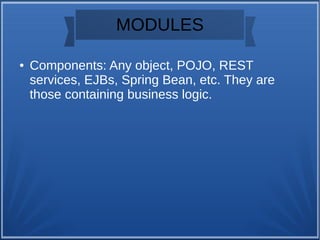 Arch andmodulesmule | PPT