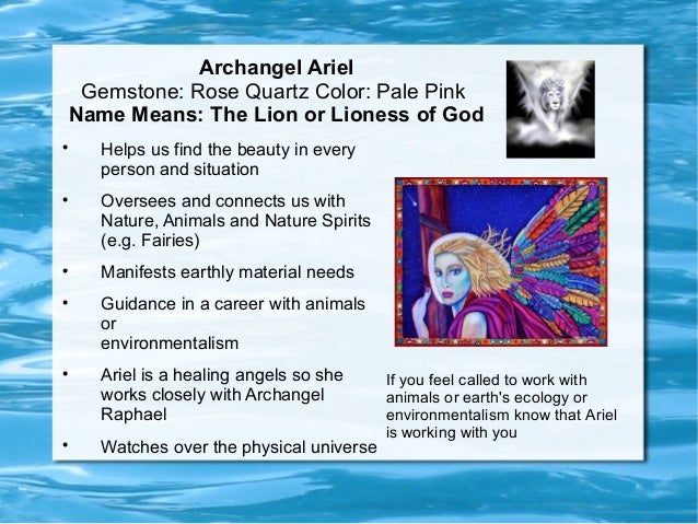 The Specialties of The Archangels