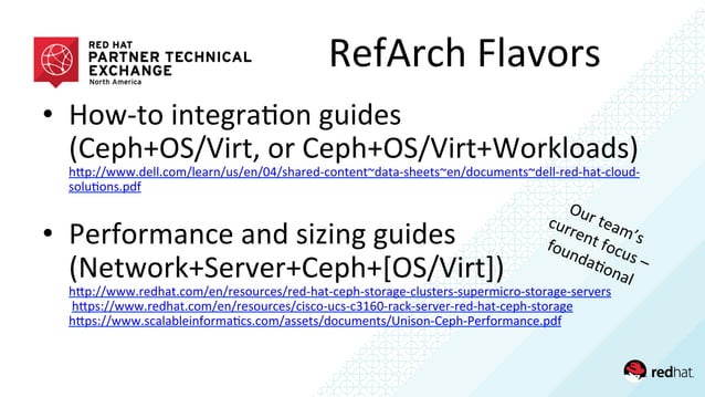 Reference Architecture: Architecting Ceph Storage Solutions | PDF | Operating Systems | Computer ...