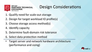 Reference Architecture: Architecting Ceph Storage Solutions | PDF