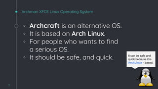 Archcraft Linux introduction. Lets see how it does look? | PPT