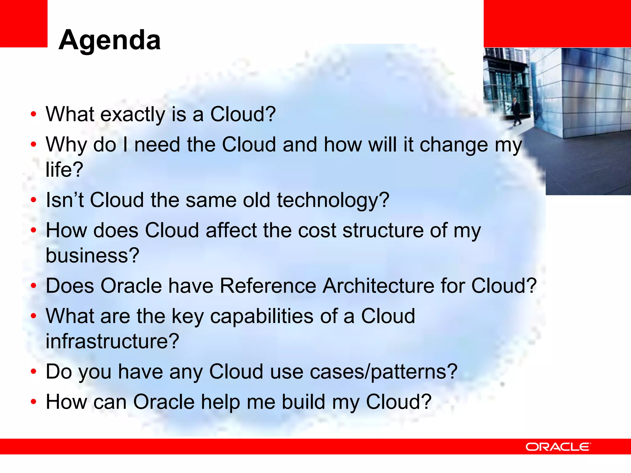Oracle Cloud Reference Architecture | PDF