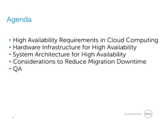 High Availability Infrastructure for Cloud Computing | PDF