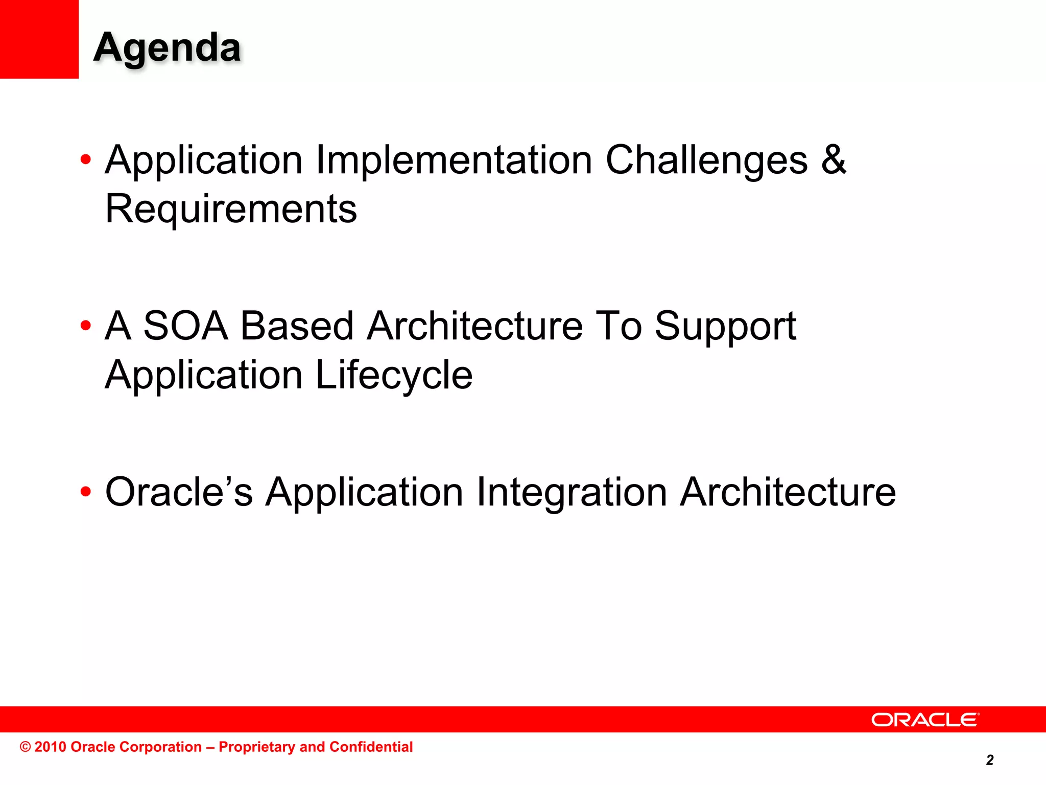 Implementing Applications with SOA and Application Integration Architecture | PDF