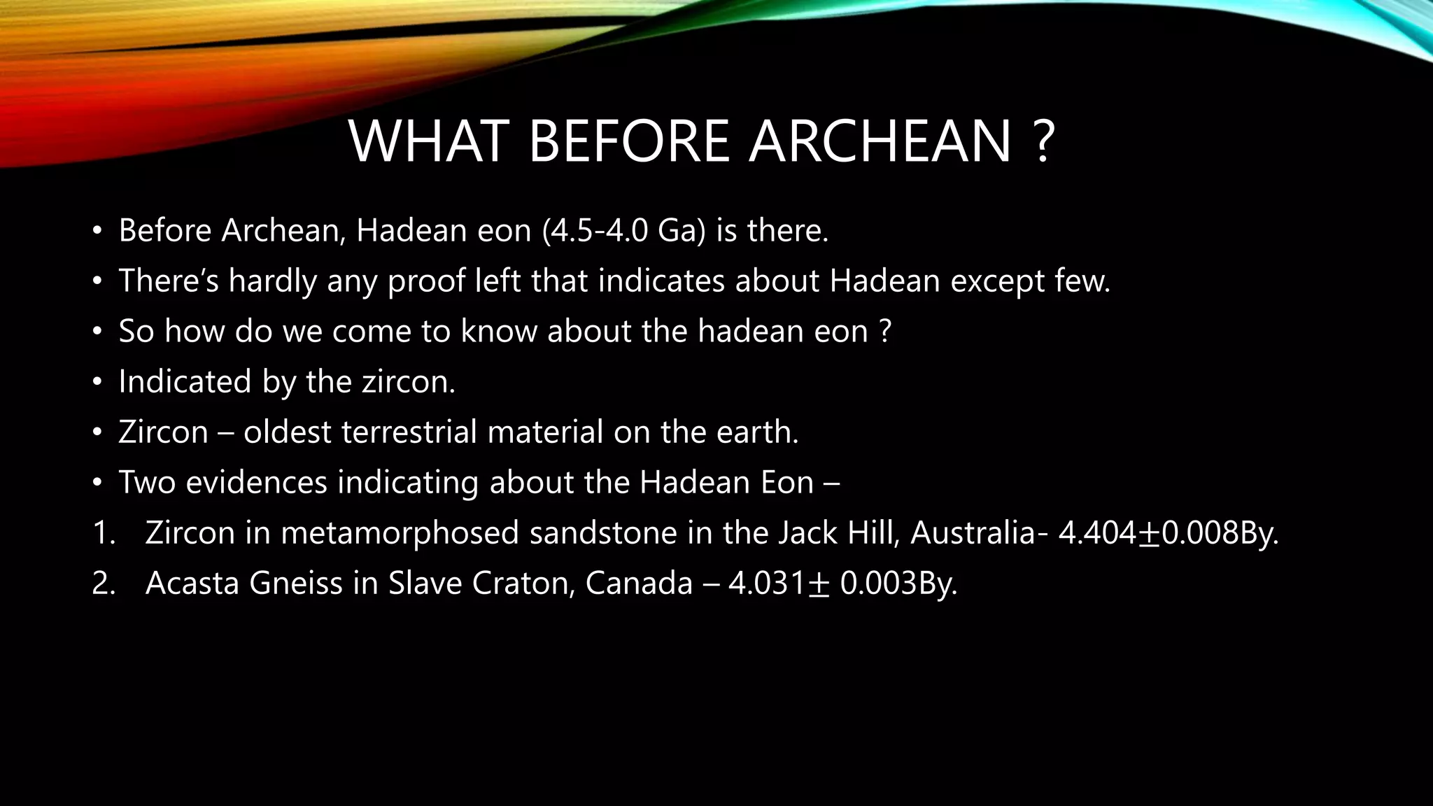 Archean crust building process.pptx