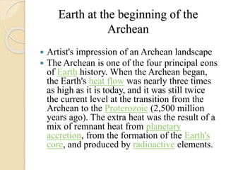 Archean eon | PPTX