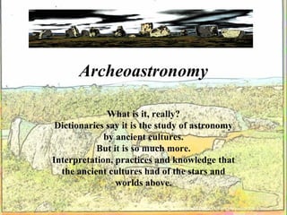 Archeoastronomy | PPT