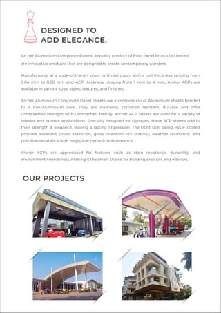Eurobond – Archer E Catalogue | PDF