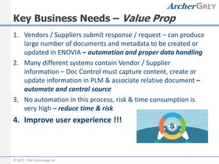 ArcherGrey ENOVIA V6 Product Uploader rev 2 2016 | PDF