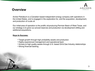 Archer PowerPoint Feb 9 | PPT | Commodities | Economy
