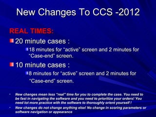 Archer USMLE Step 3 CCS workshop 2018 | PPT