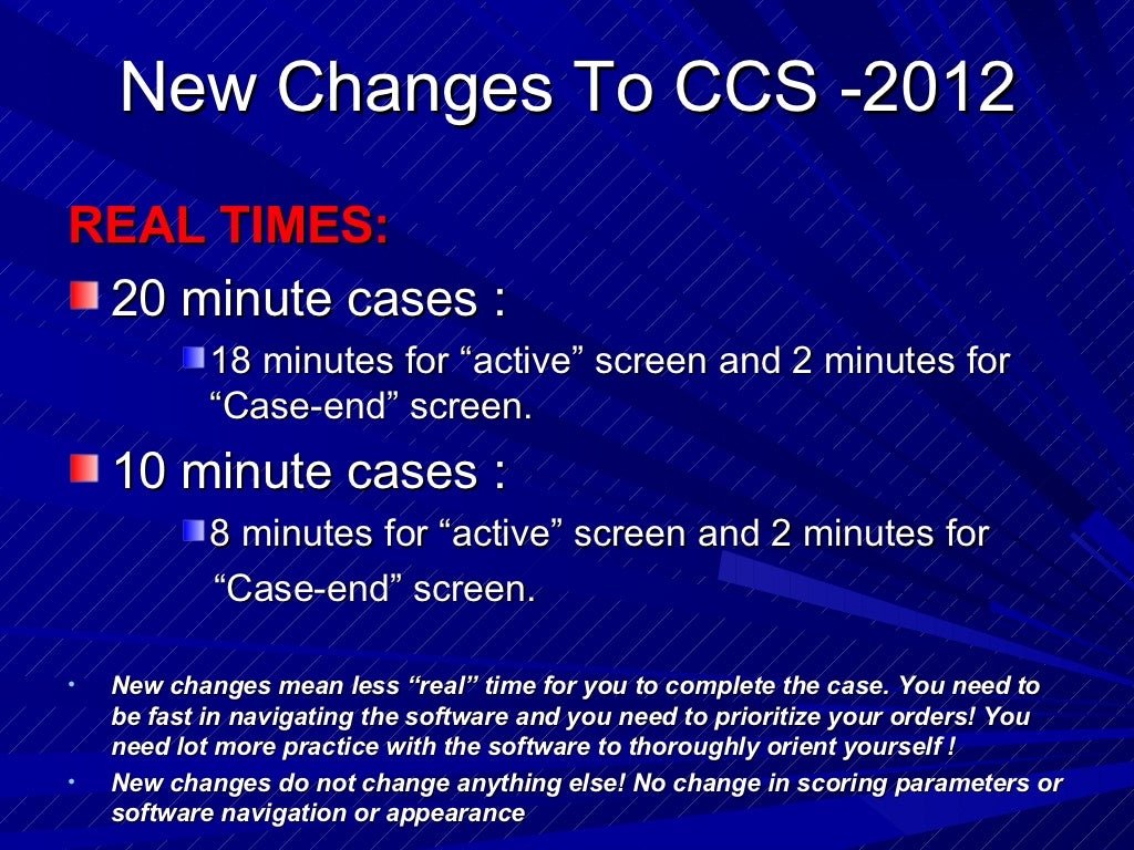 Archer USMLE Step 3 CCS workshop 2018