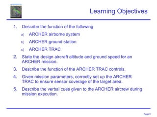 Archer trac module_1_-_intro_v1 | PPT