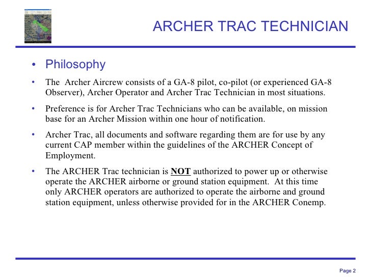 Archer trac module_1_-_intro_v1