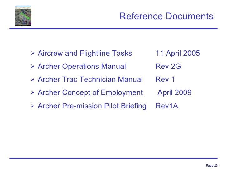 Archer trac module_1_-_intro_v1