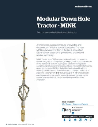Archer Wireline Product Line | PDF