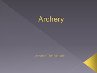 Archery | PPTX