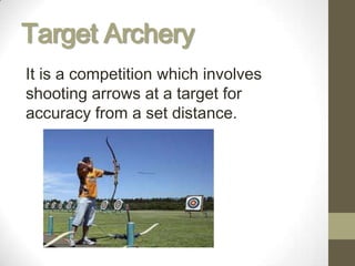 Archery | PPTX