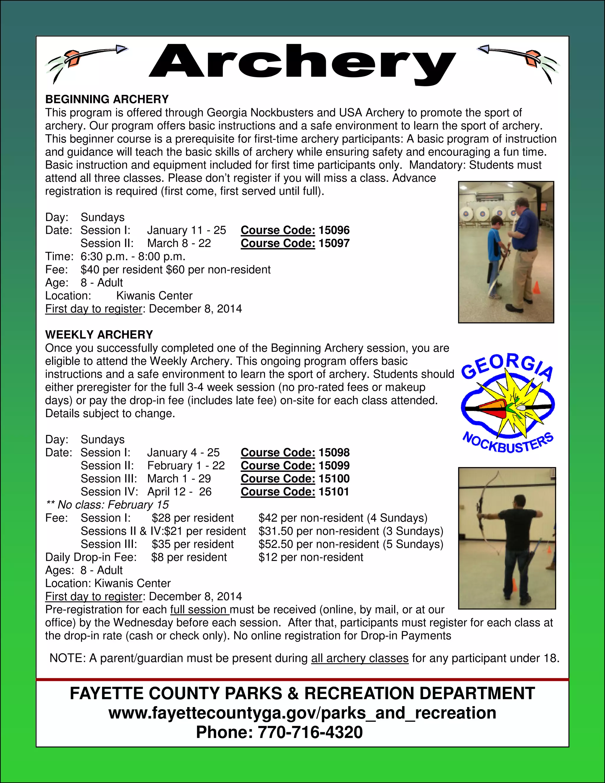 Archery Lessons and Training | PDF