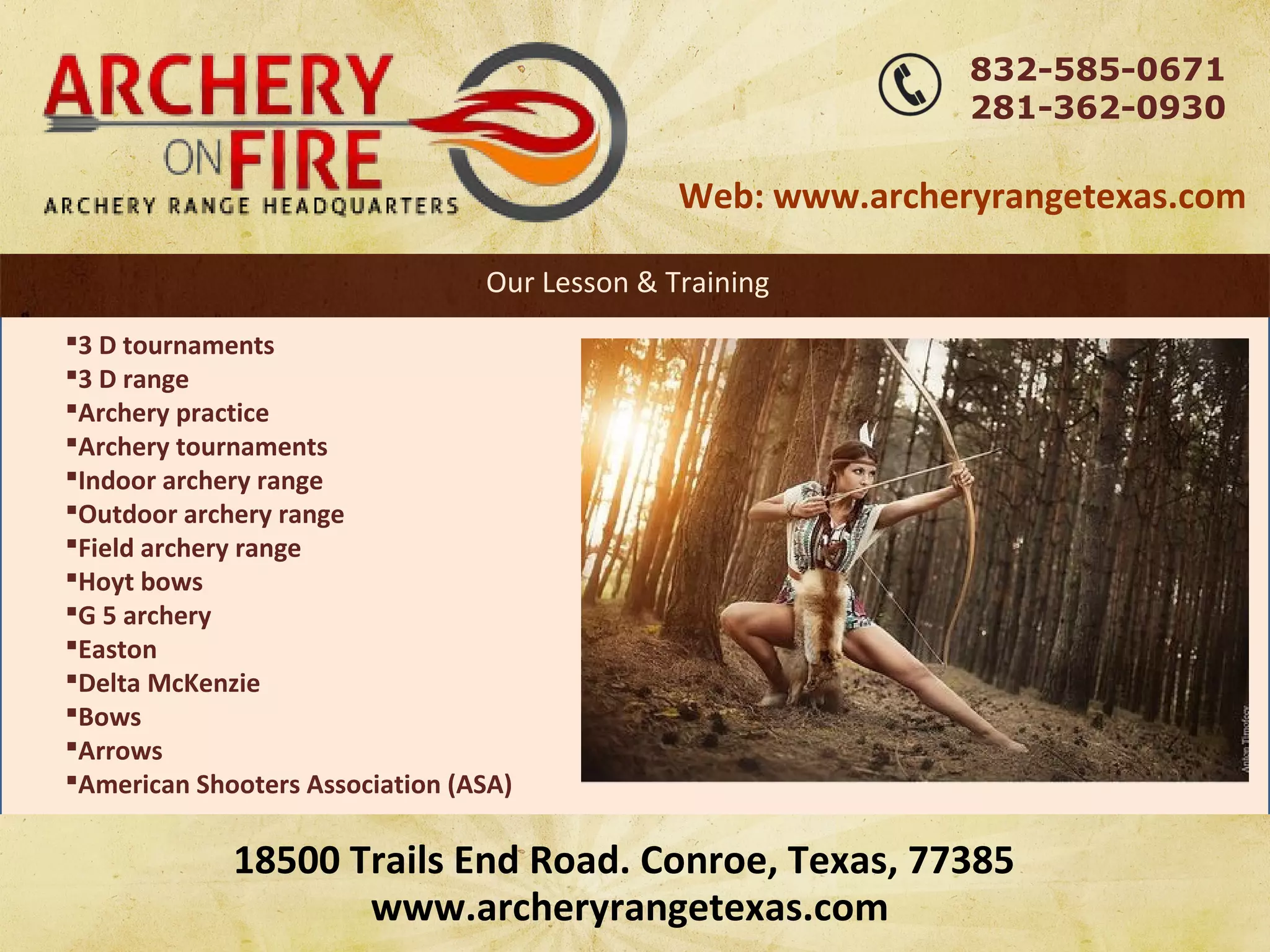 Archery Range Texas | PPT