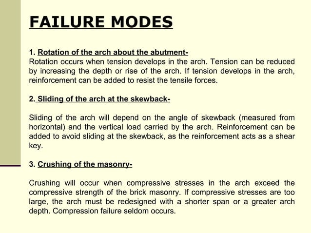 Arches - Form Active Structure System | PPT | Geology | Science