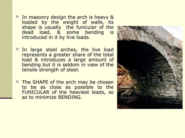 Arches - Form Active Structure System | PPT | Geology | Science