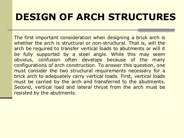 Arches - Form Active Structure System