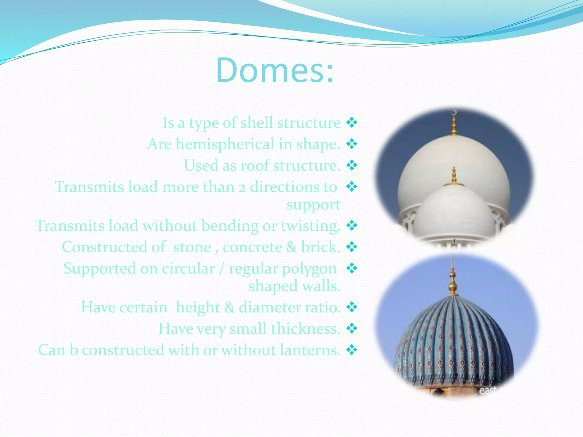 ARCHES AND DOMES | PPTX