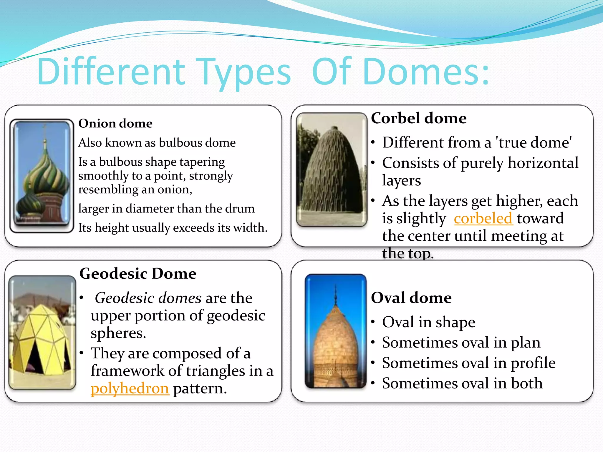 ARCHES AND DOMES | PPTX