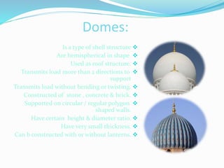 ARCHES AND DOMES | PPTX
