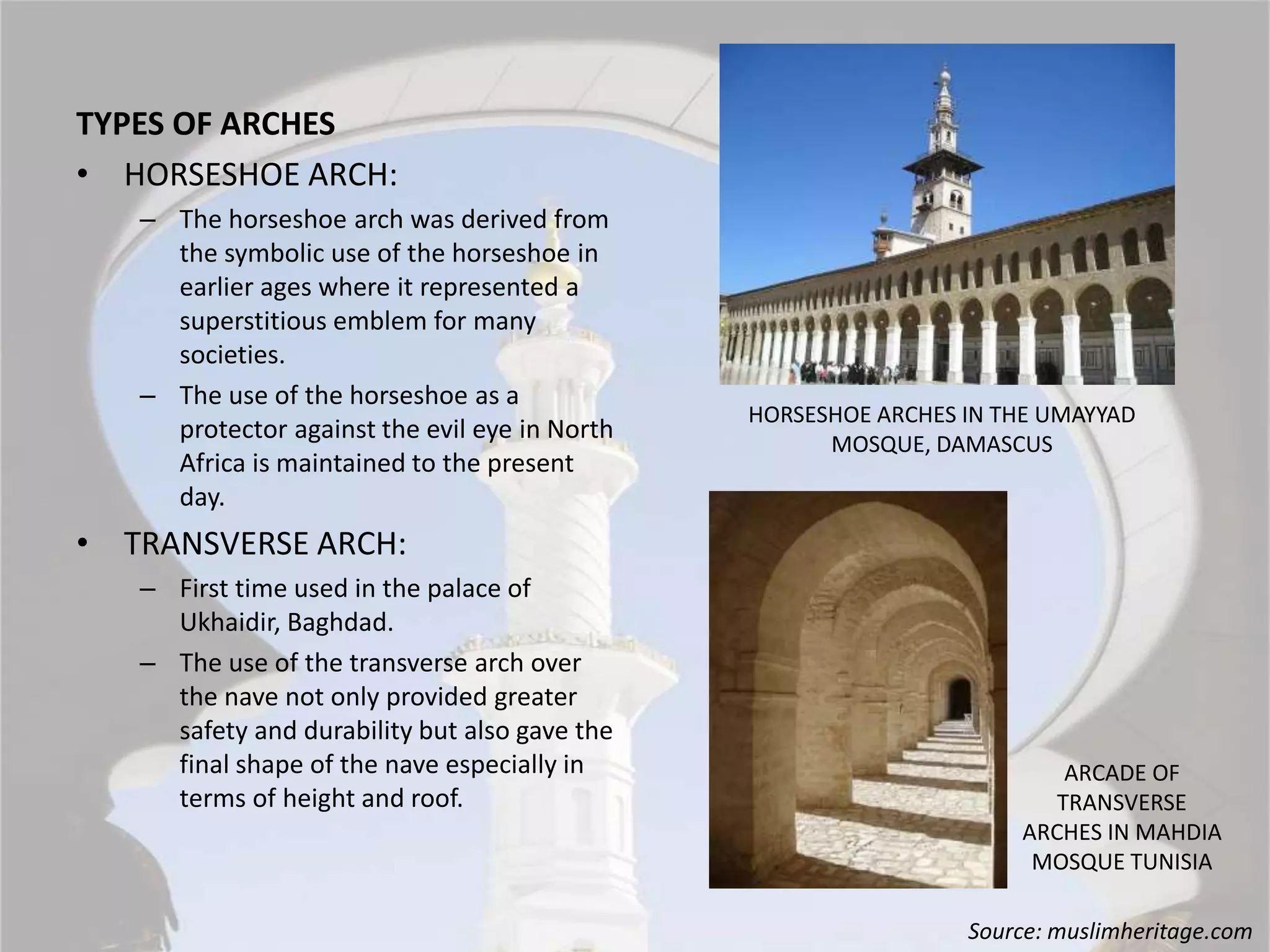 Arches and minarets | PPTX