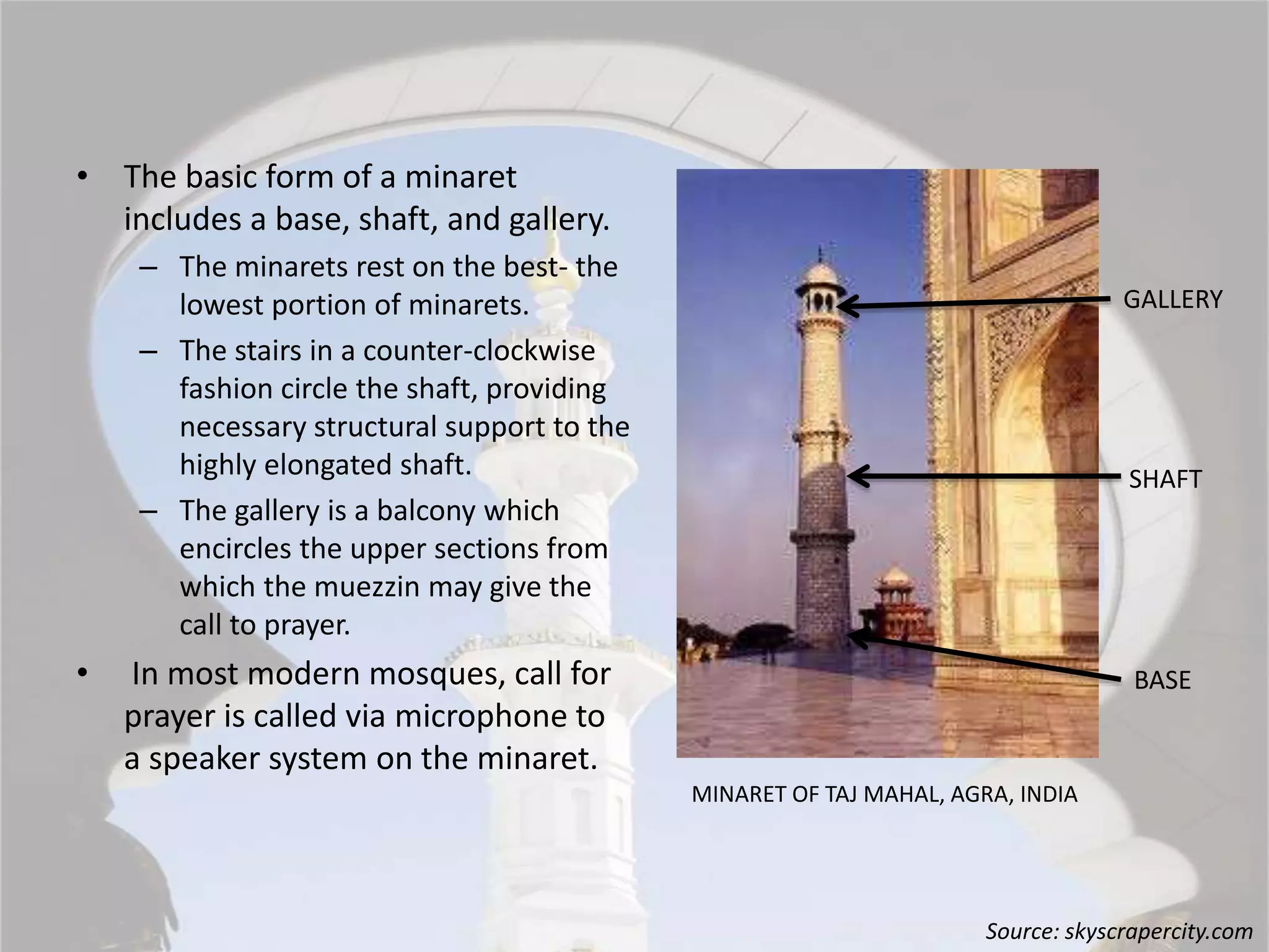 Arches and minarets | PPTX