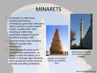 Arches and minarets | PPTX