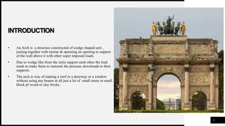 Arches in Bricks and stone, Types of Arches | PDF