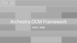 Archestra OCM Framework | PPT