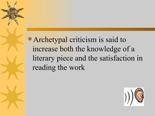 Archetypal Criticism | PPT