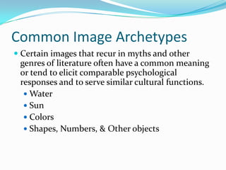 Archetypal symbols (best) | PPT
