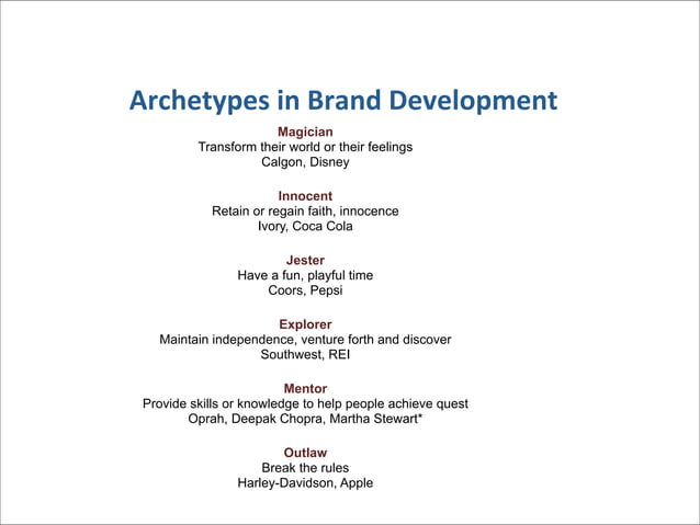 Archetypes | PDF
